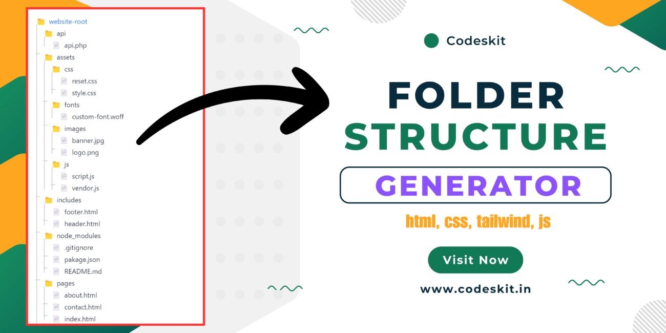 Website Folder Structure Generator Script – Codeskit